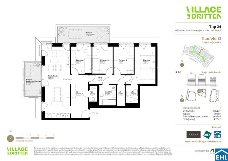 Wohnung Wien - URBAN DAHEIM - VILLAGE IM DRITTEN - Immomarktplatz Immobilie
